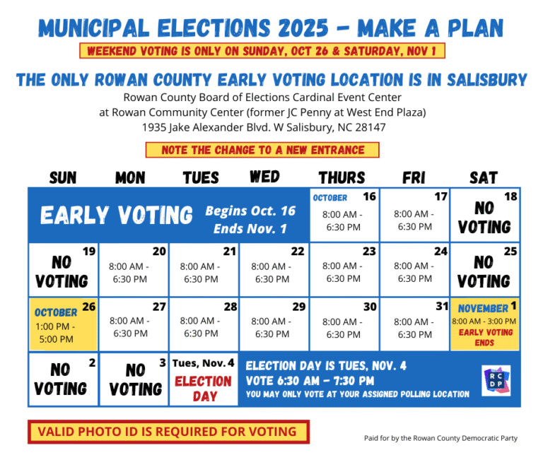 Vote For Our Future: 2025 Election Information
